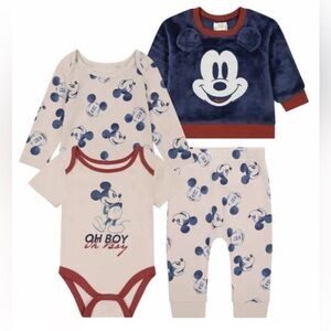 Disney | Matching Sets | New Charecter Baby 4 Piece Plush Set | Poshmark
